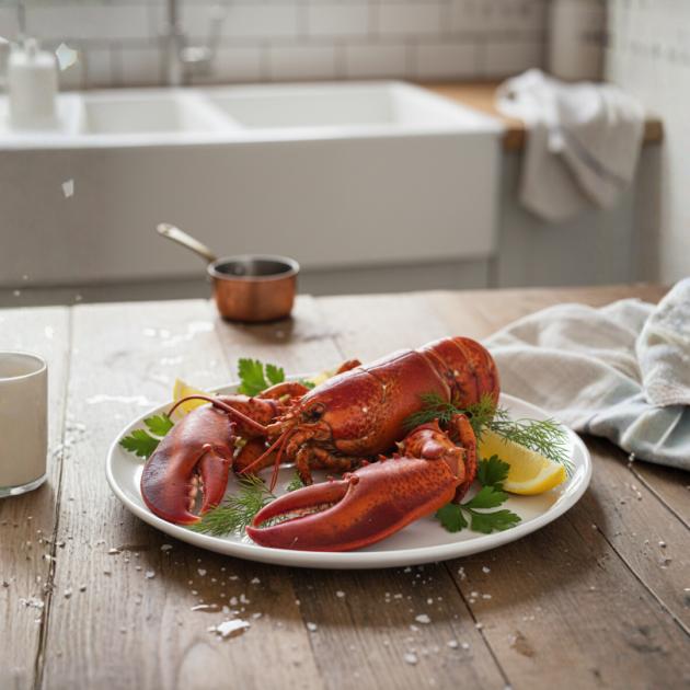 Køb Kogt hummer 350g. til 195,00 kr. | Hanstholm Fisk & Skaldyr